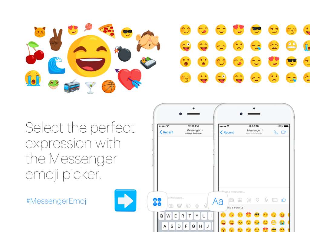 Emoji-uri universale pentru Facebook Messenger - SocialWeb.ro