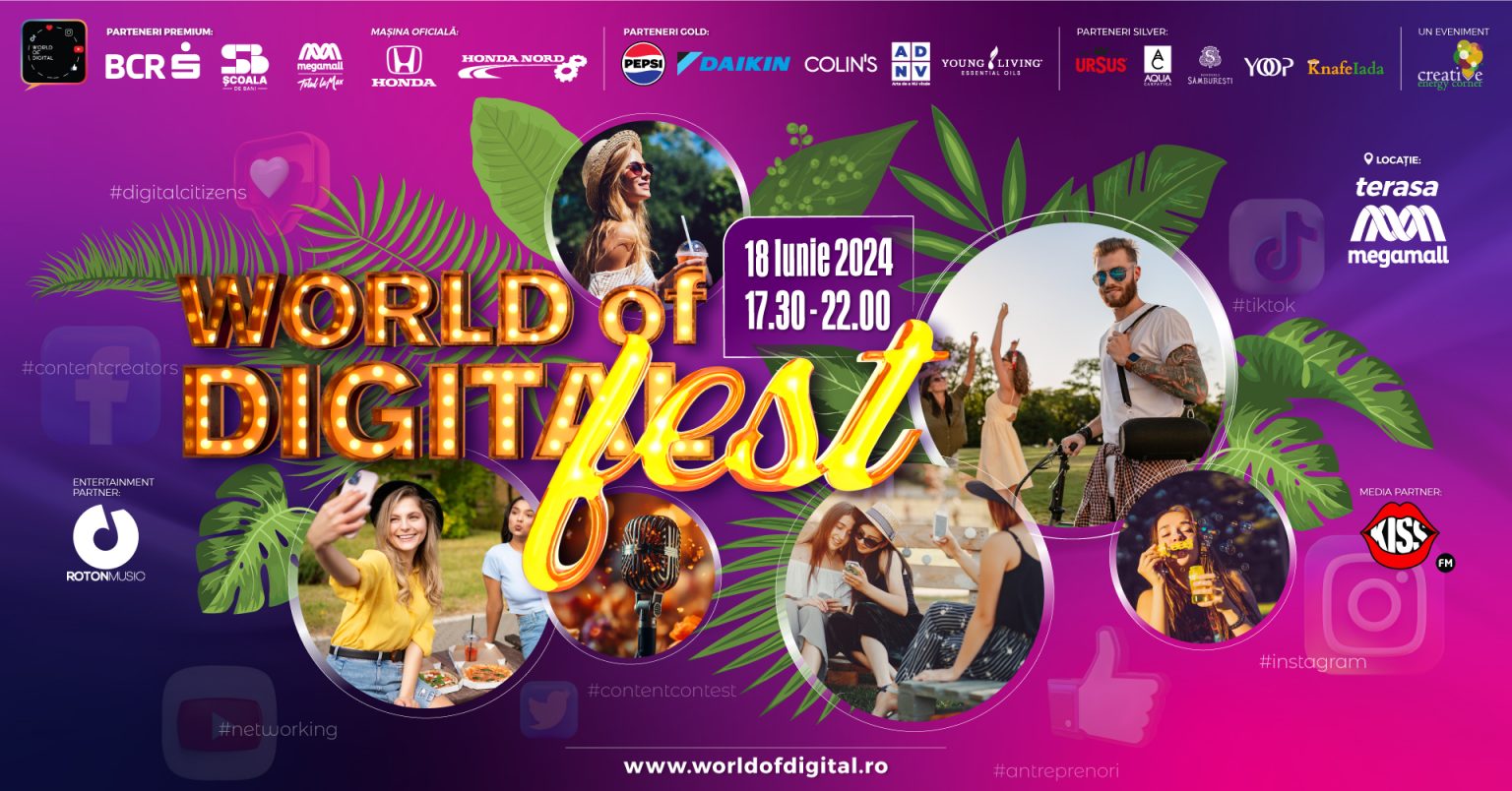 World of Digital Fest 2024 - SocialWeb.ro